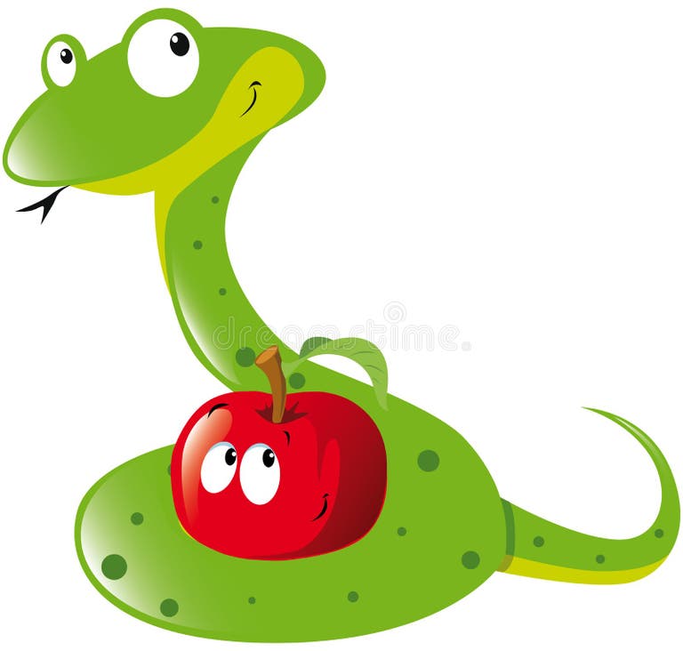 Apple Snake Stock Illustrations – 1,450 Apple Snake Stock Illustrations ...