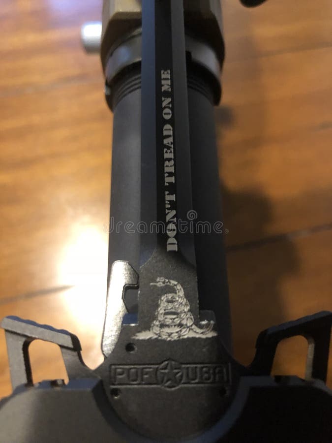 Charging handle editorial stock image. Image of black - 109574734