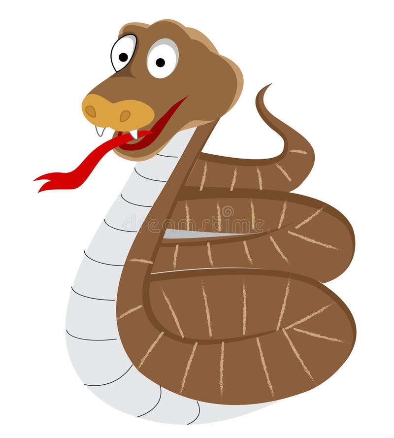 Snake stock vector. Illustration of childhood, offspring - 42122539