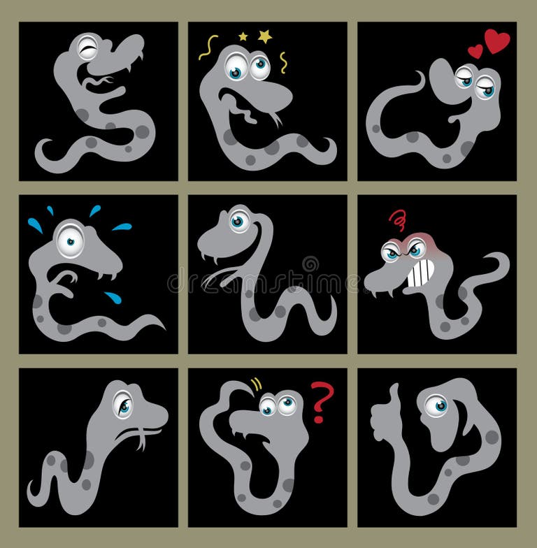 Walk Snake Cartoon Character Stock Illustrations – 47 Walk Snake ...