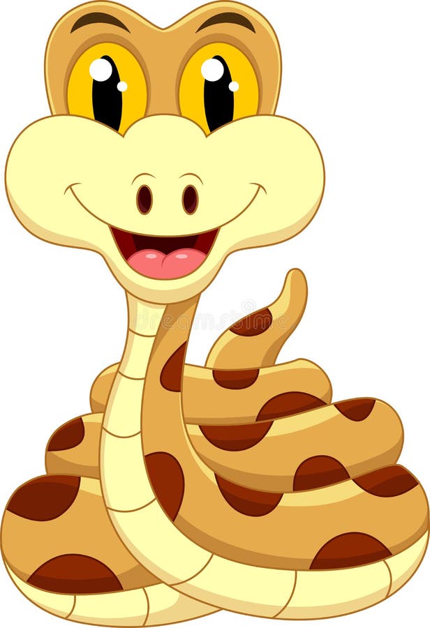 Snake cartoon character stock vector. Illustration of cute - 40959743