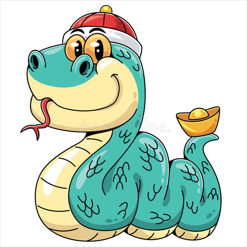 Snake stock illustration. Illustration of character - 345215486