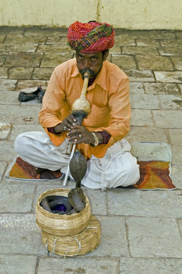 Snake Charmer editorial image. Image of india, turban - 5378395