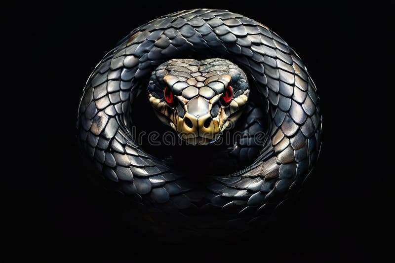 Snake coil stock illustration. Illustration of showcasing - 344652982