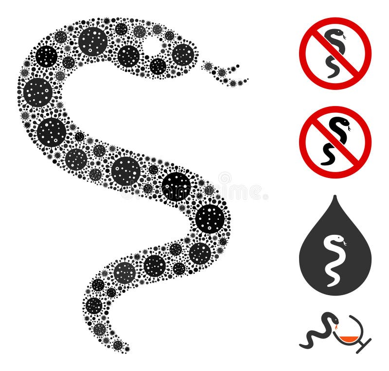 Collage Snake Stock Illustrations – 462 Collage Snake Stock ...
