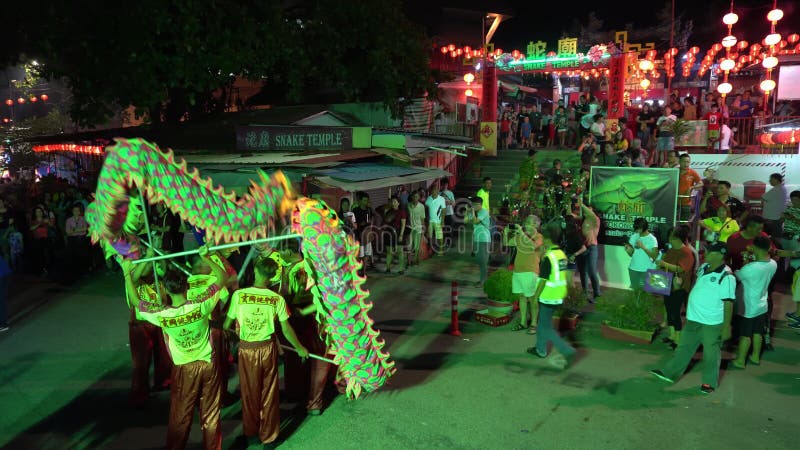 Snake Dance Performance in Front of Snake Temple. Stock Footage - Video ...
