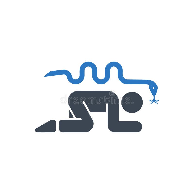 Snake Danger Awareness Icon Stock Illustration - Illustration of sign ...