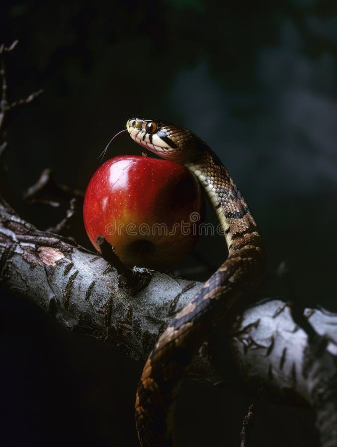 179 Apple Eating Snake Stock Photos - Free & Royalty-Free Stock Photos ...