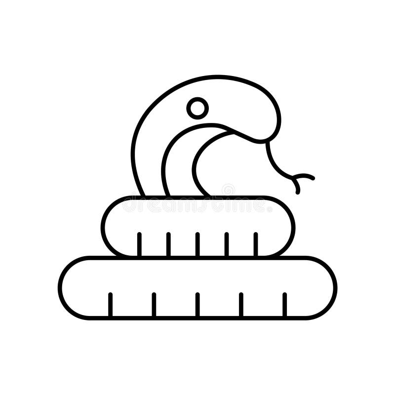 Snake Outline Stock Illustrations – 10,507 Snake Outline Stock ...