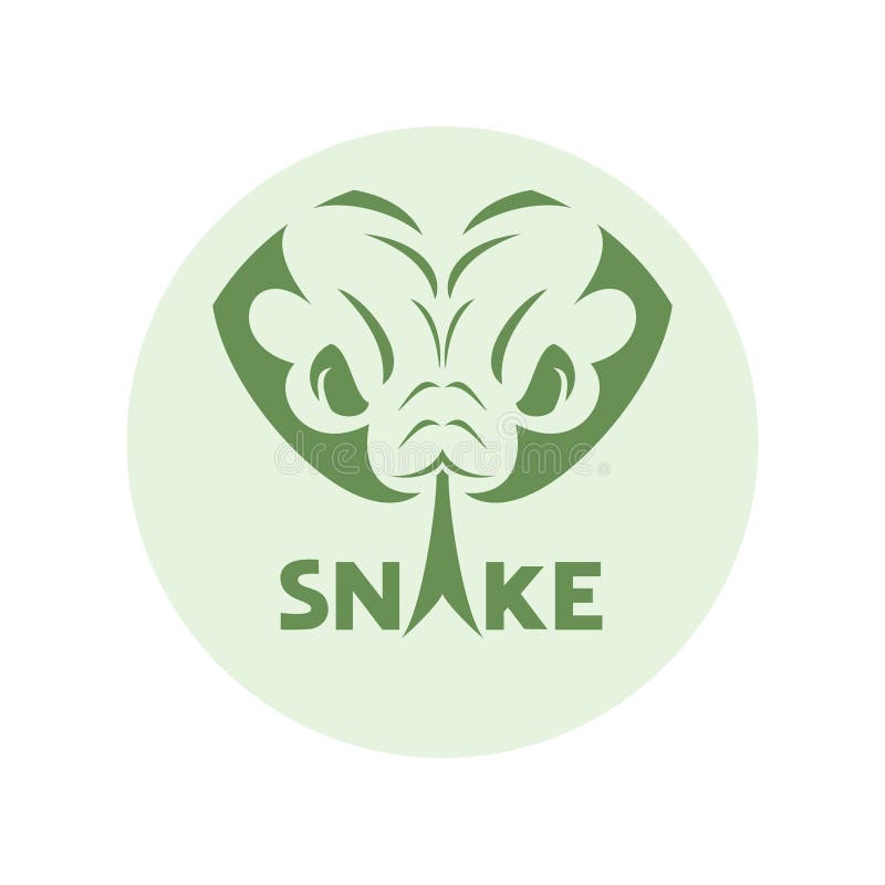 Snake flat illustration stock vector. Illustration of cartoon - 284096040