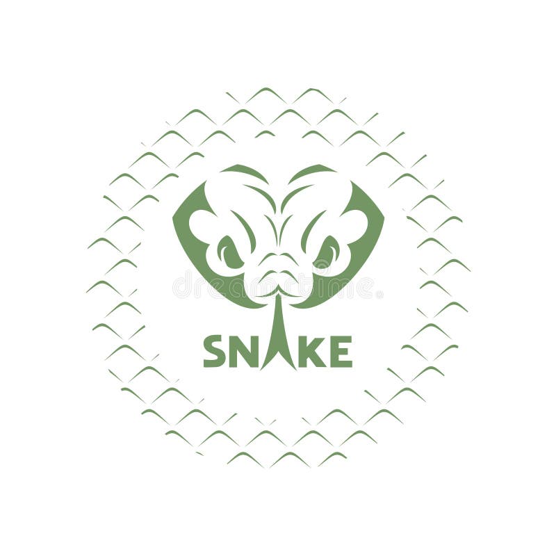 Snake flat illustration stock vector. Illustration of vector - 314199653