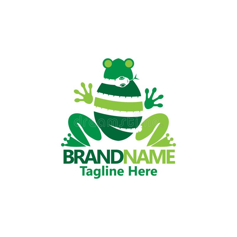 Snake Frog Logo. this is Unique Logo Combination Snake with Frog Stock ...