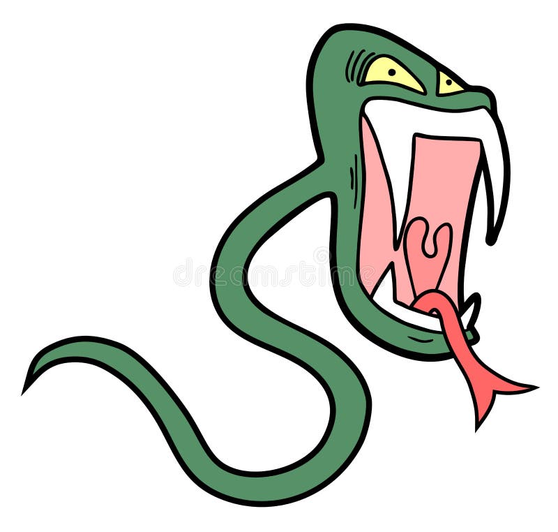 Snake Choke stock illustration. Illustration of spot - 41193794