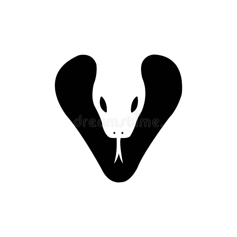 Snake Head Icon Logo Vector Design Template Stock Vector - Illustration ...