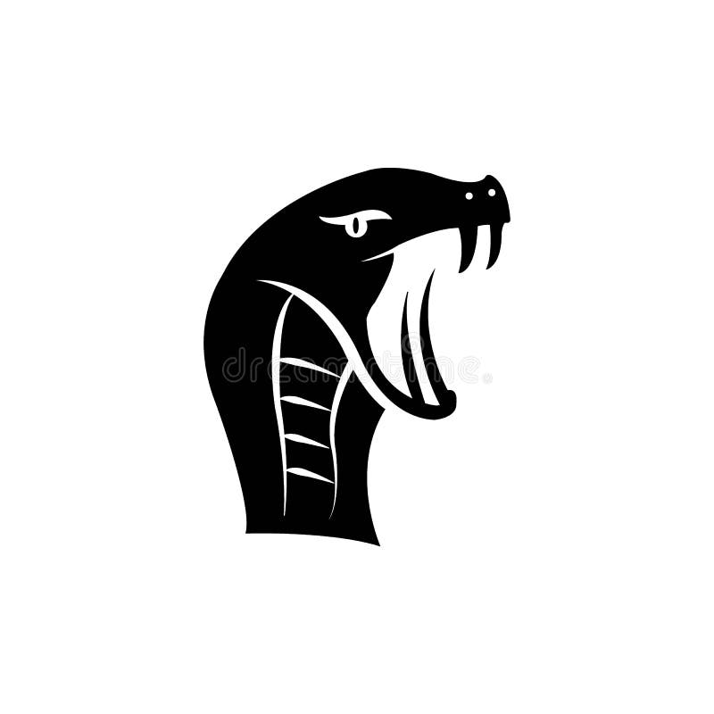 Snake Head Icon Logo Vector Design Template Stock Illustration ...
