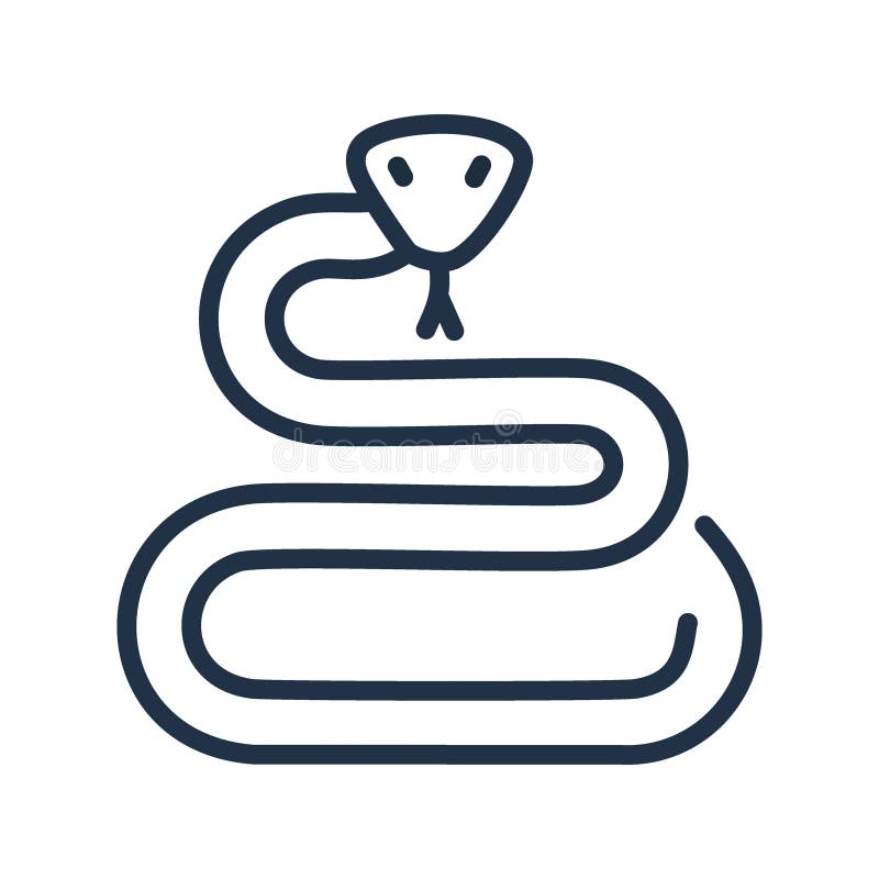Snake Drawing Line Stock Illustrations – 7,670 Snake Drawing Line Stock ...
