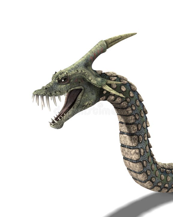 Snake Monster stock illustration. Illustration of snakelike - 4515643