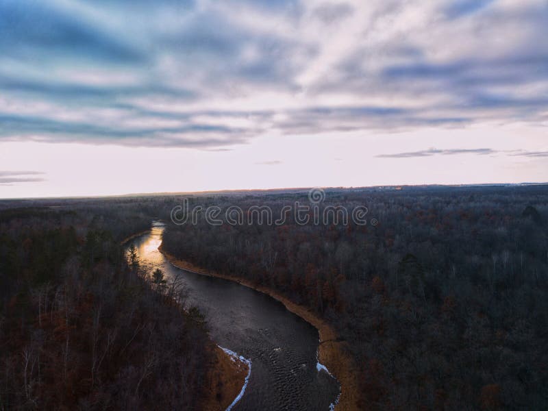 Snake River Aerial Shot stock image. Image of river - 132721987