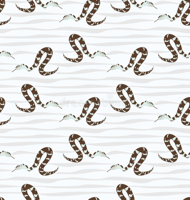 Snake seamless pattern stock vector. Illustration of viper - 28917020