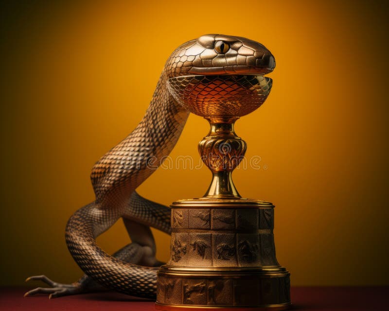 Snake Trophy Stock Illustrations – 114 Snake Trophy Stock Illustrations ...