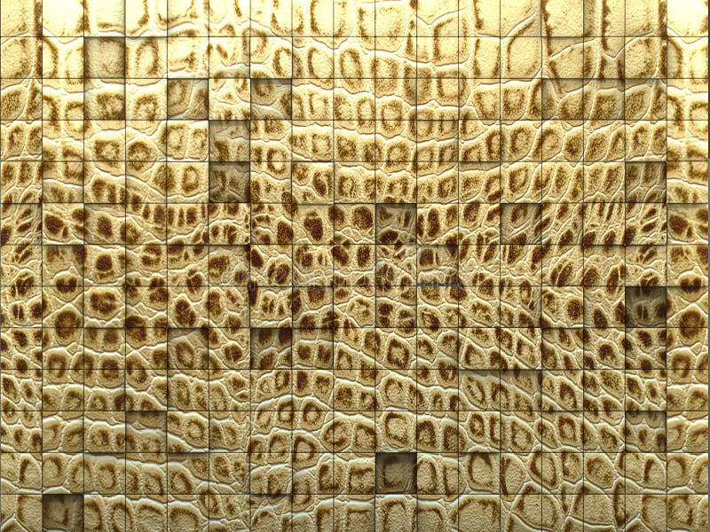 Snake skin stock illustration. Illustration of bricks - 14212593