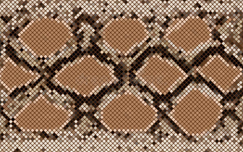 Snake skin stock vector. Illustration of print, leather - 27912795