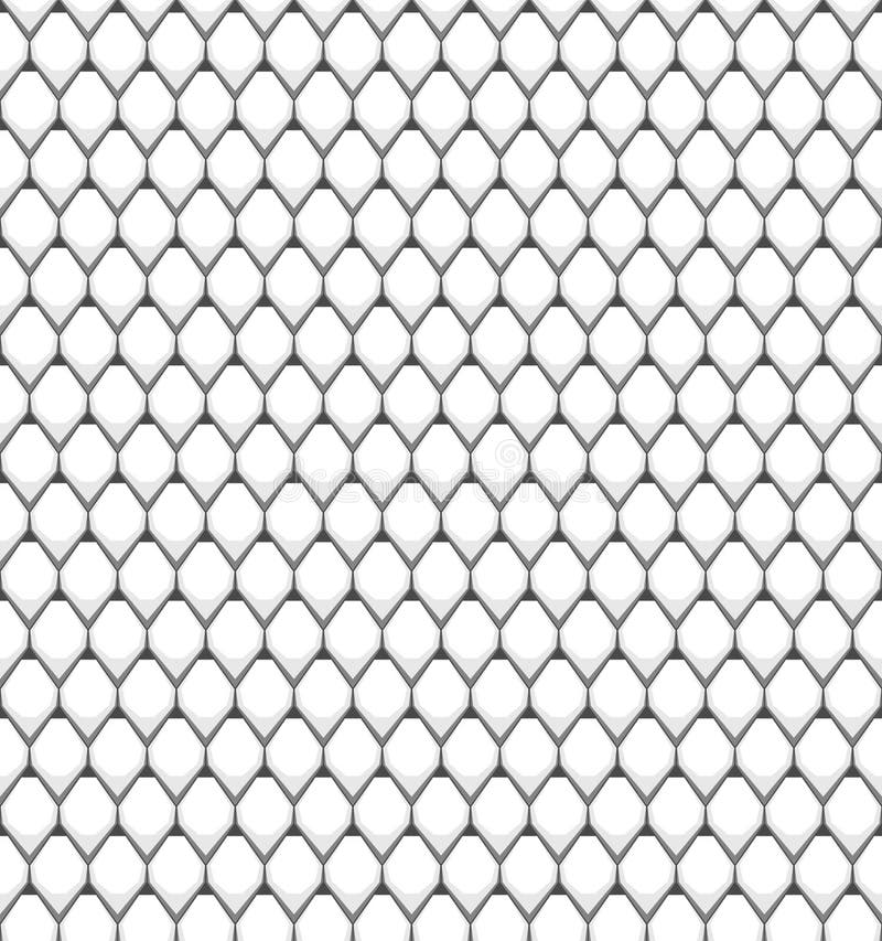 Snake Skin Texture Vector Seamless Background Stock Illustration ...