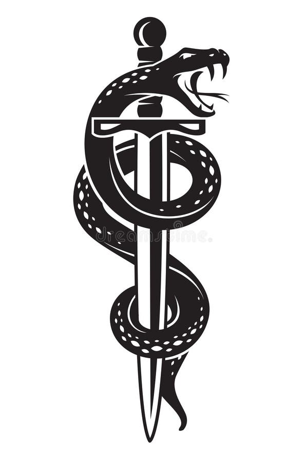 Snake Sword Vector Art Stock Illustrations – 351 Snake Sword Vector Art ...