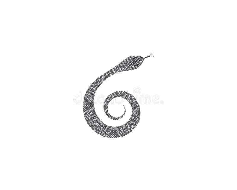 Snake symbol illustration stock vector. Illustration of wildlife ...