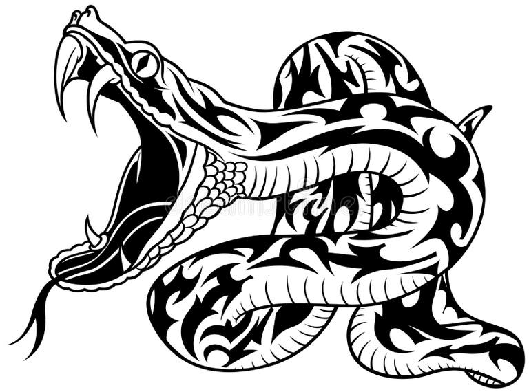 Snake Outline Stock Illustrations – 13,176 Snake Outline Stock ...