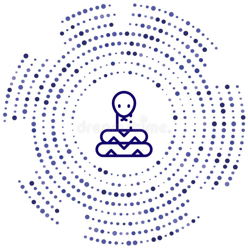 Coiled Snake Symbol stock illustration. Illustration of isolated - 37716442