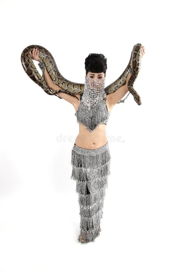 Snake woman stock image. Image of asian, professional - 23941597