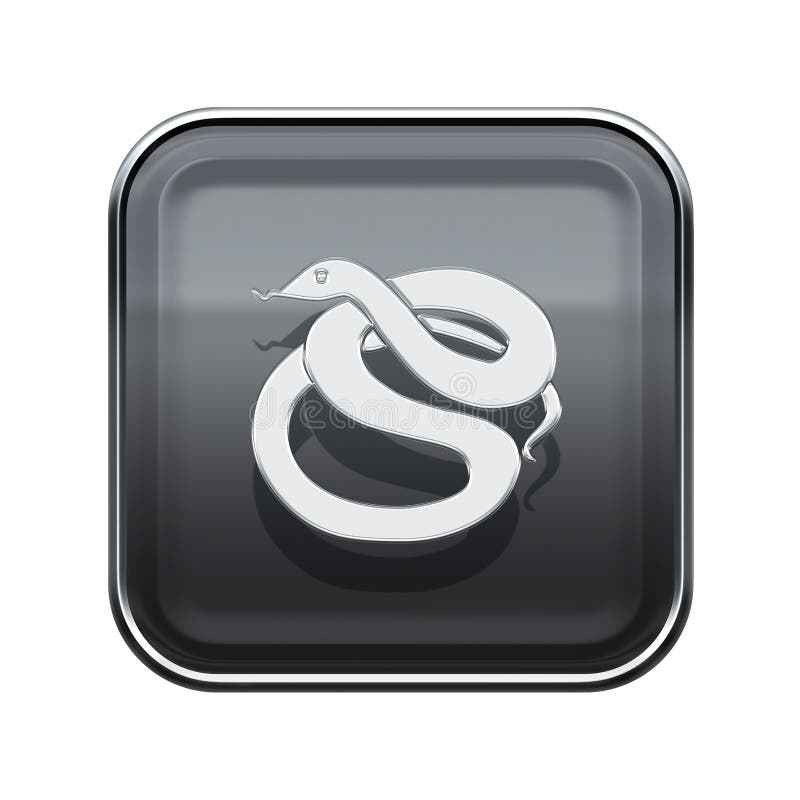 Snake Zodiac icon stock image. Image of grunge, astrological - 2712797