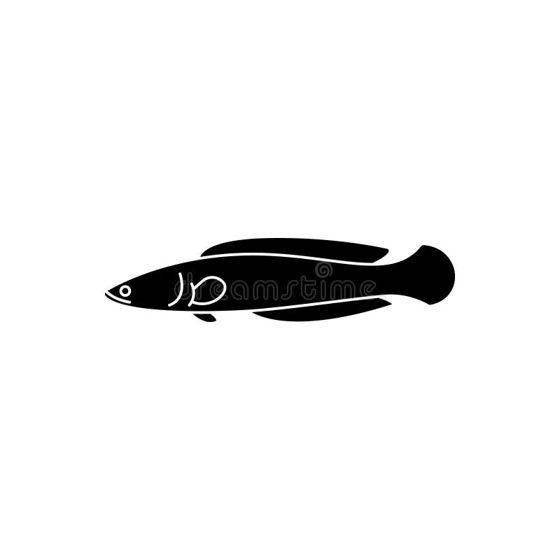 Snakehead Fish Icon Vector Illustration Stock Vector - Illustration of ...