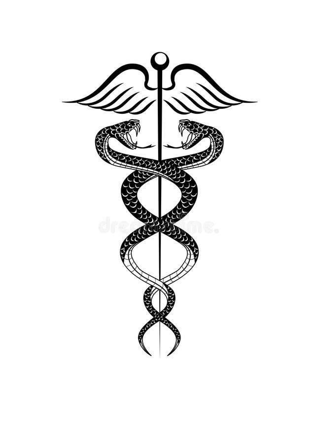 2 snakes logo stock vector. Illustration of decor, emergency - 245165182