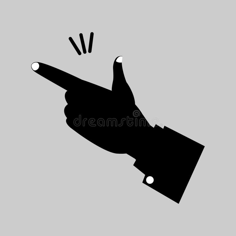 Snapping Fingers Silhouette Stock Illustrations – 121 Snapping Fingers ...