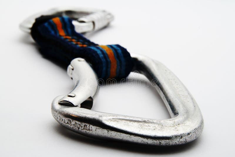 Snap-link stock photo. Image of climbing, snap, rope - 12394406