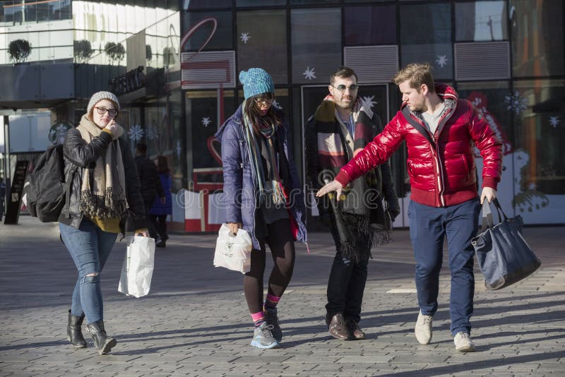 Snap Portrait of Shopping People Editorial Image - Image of attractive ...