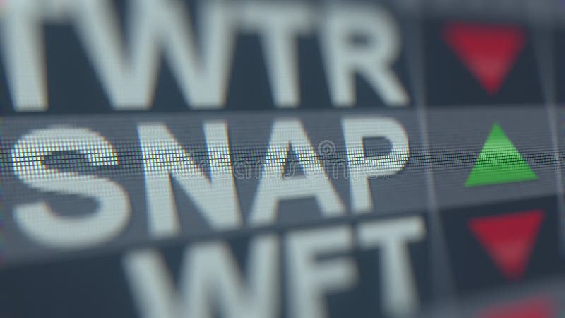 SNAP SNAP Stock Ticker. Editorial 3D Rendering Stock Illustration ... SNAP SNAP Stock Ticker. Editorial 3D Rendering Stock Illustration ...