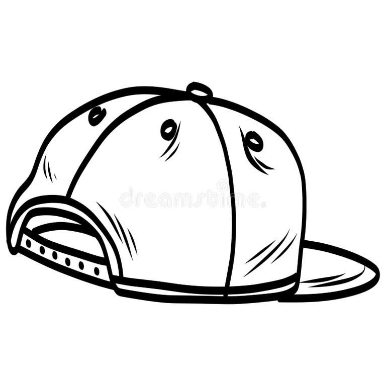 Backward Baseball Hat Stock Illustrations 58 Backward Baseball Hat Stock Illustrations