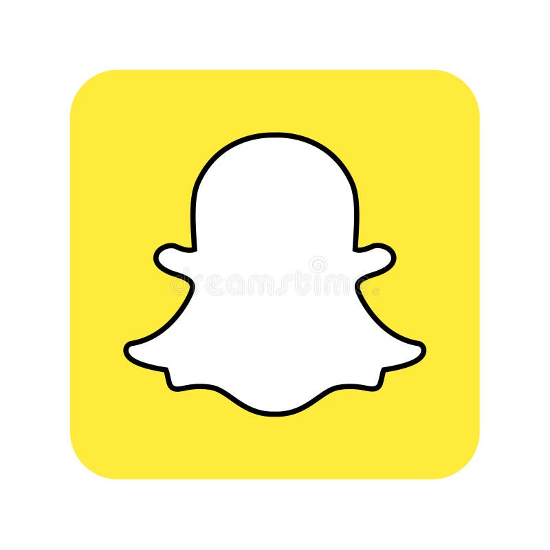 Snapchat Social Media Icons Editorial Image - Illustration of like ...
