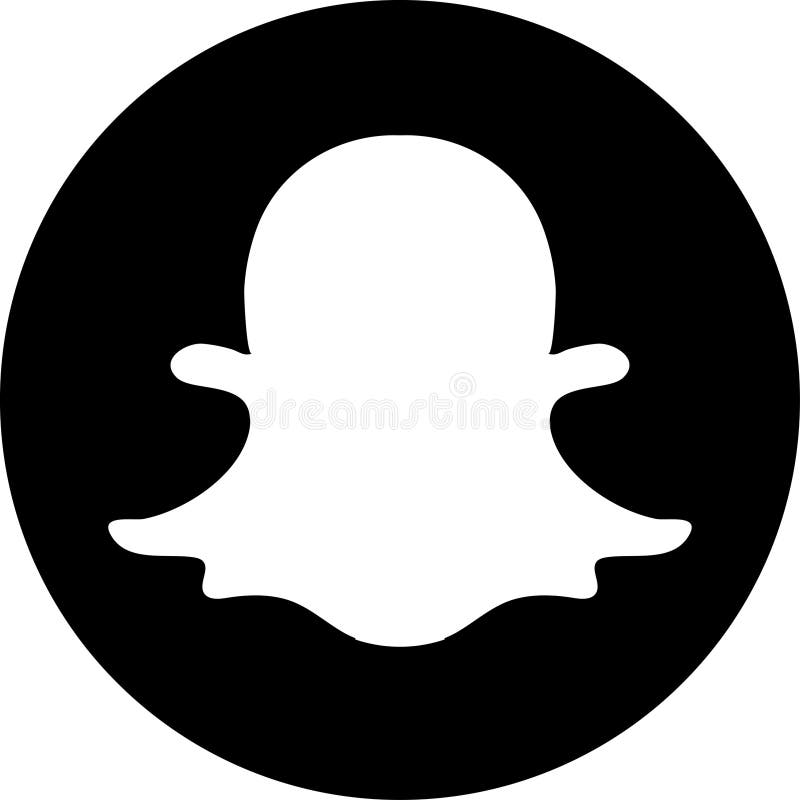 Snapchat Social Media Icon Vector Logos Editorial Stock Photo ...