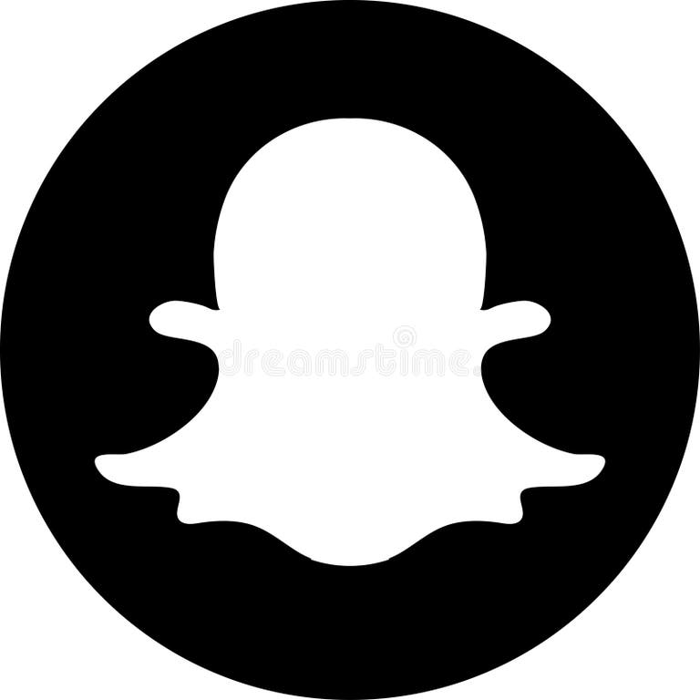 Snapchat Social Media Icon Vector Logos Editorial Stock Photo ...