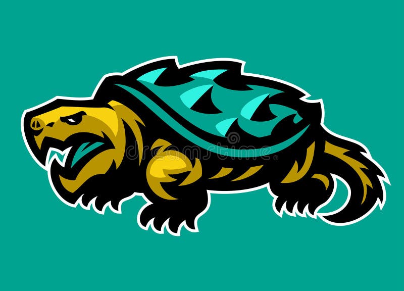 Snapping Turtle Clip Art