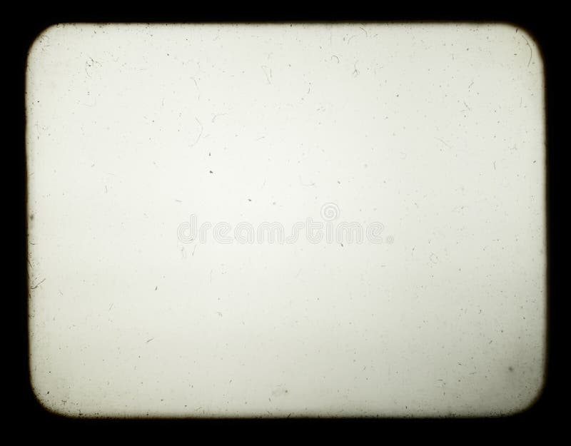 Snapshot of a Blank Screen of Old Slide Projector Stock Image - Image ...