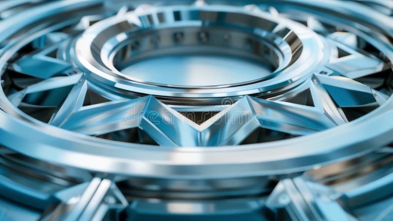 A Snapshot of a Circularshaped Yacht Deck with Elaborate Intersecting ...