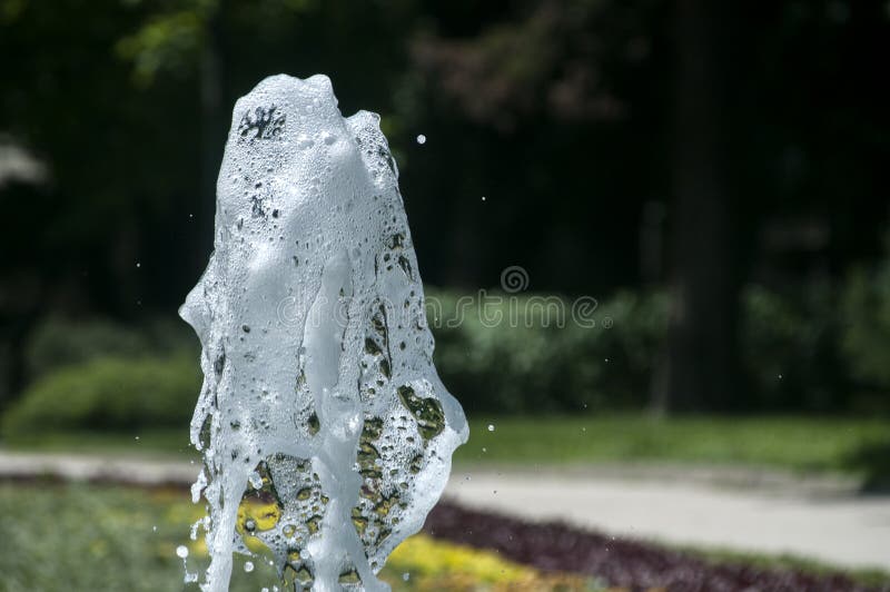Snapshot of gushing water stock image. Image of gush - 120816563