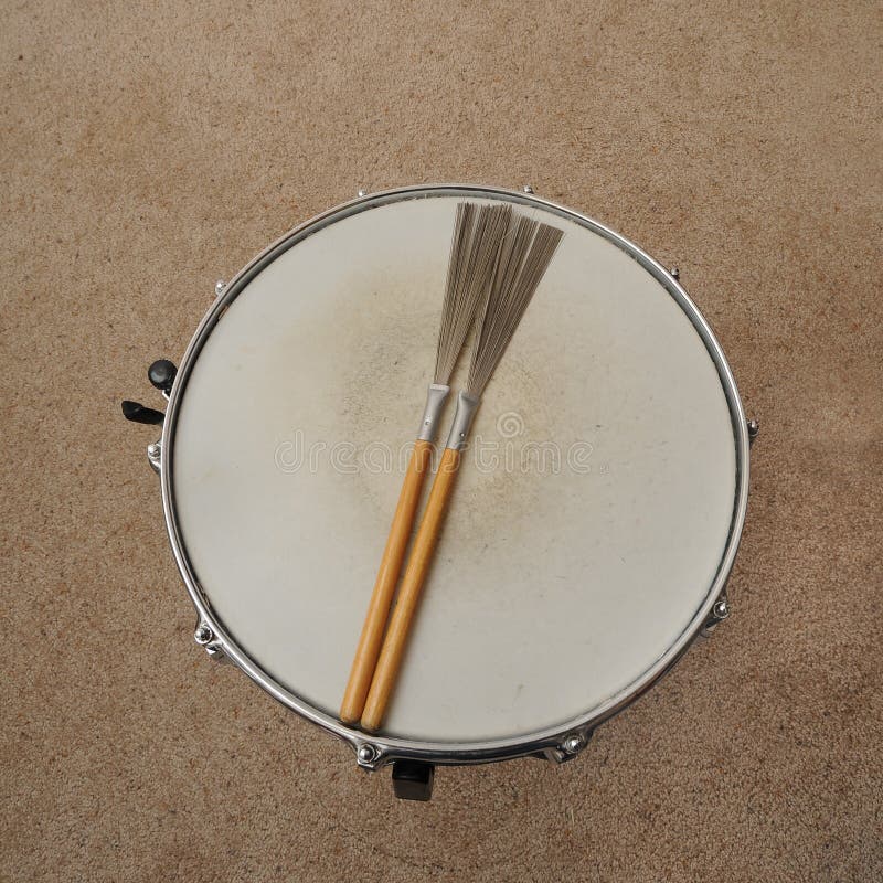 Snare Drum stock image. Image of funky, concert, brushes - 17716695