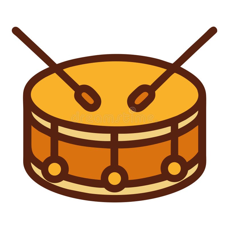 Snare Drum Music Instrument Stock Vector - Illustration of beat, snare ...