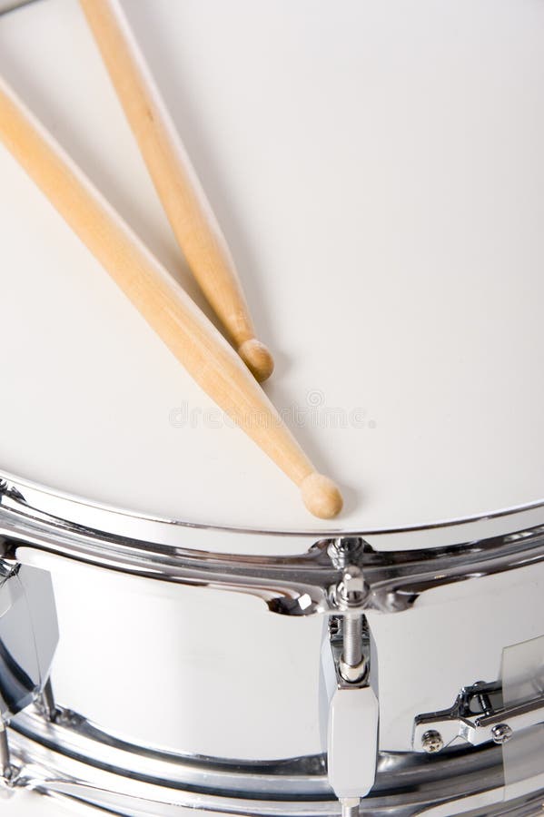 Snare Drum Set with Sticks stock image. Image of snare - 6826621